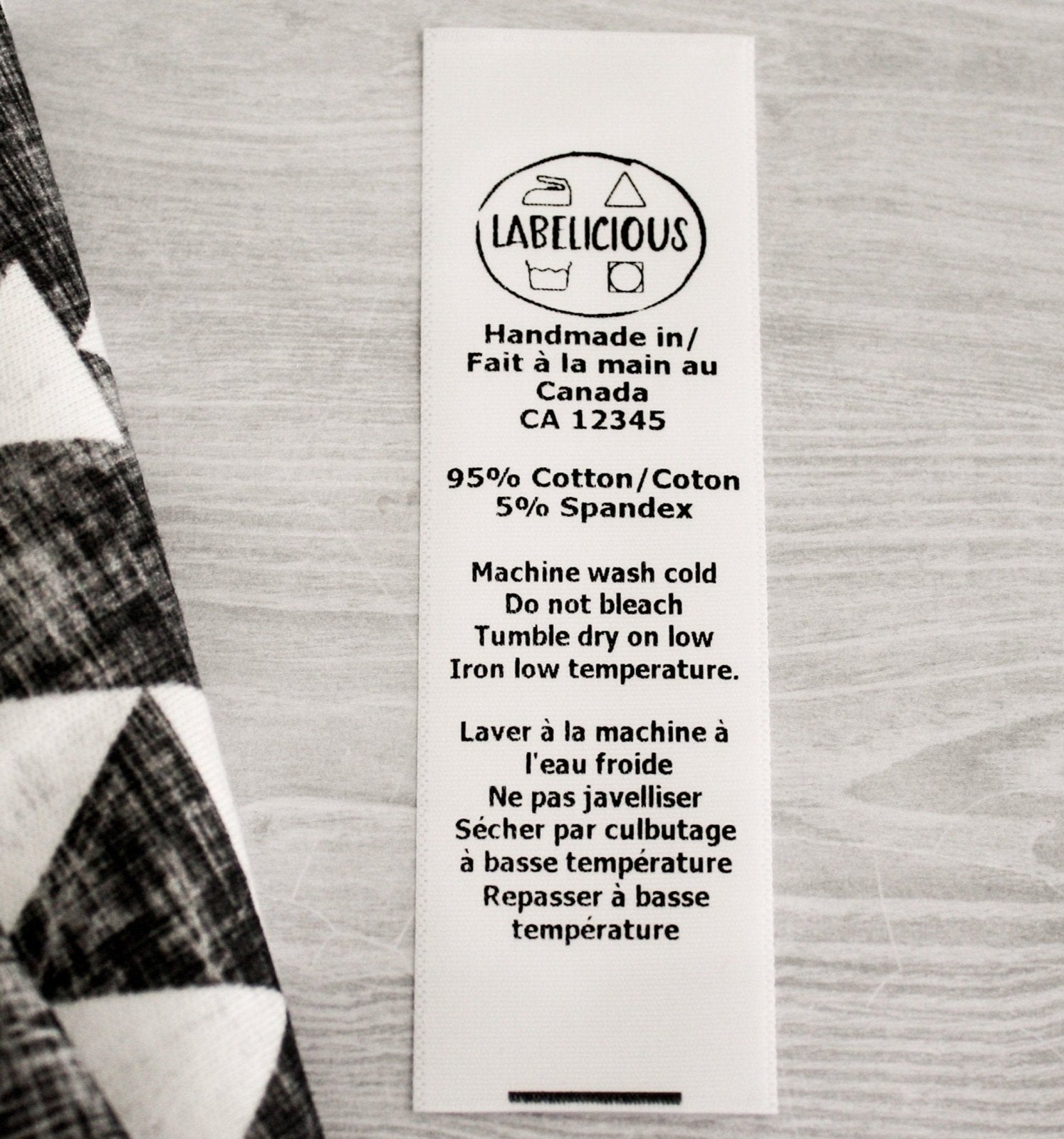 Minimum Order Content Label – Labelicious